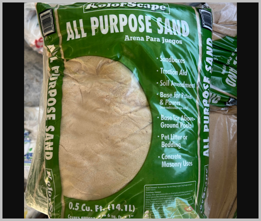 All purpose sand .5 CF – Agcare Products
