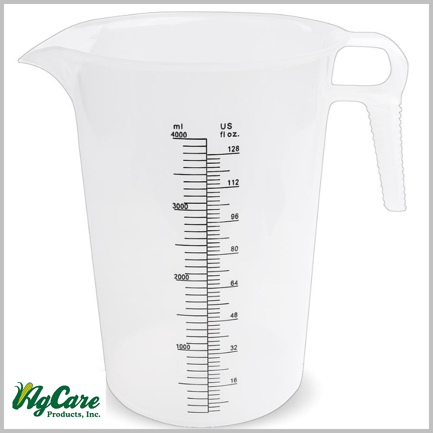 Large Precise Measuring Pitchers 128 oz. – Agcare Products