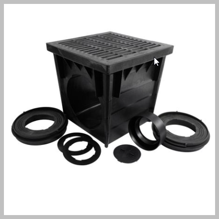 24" Catch Basin Kit black lid – Agcare Products