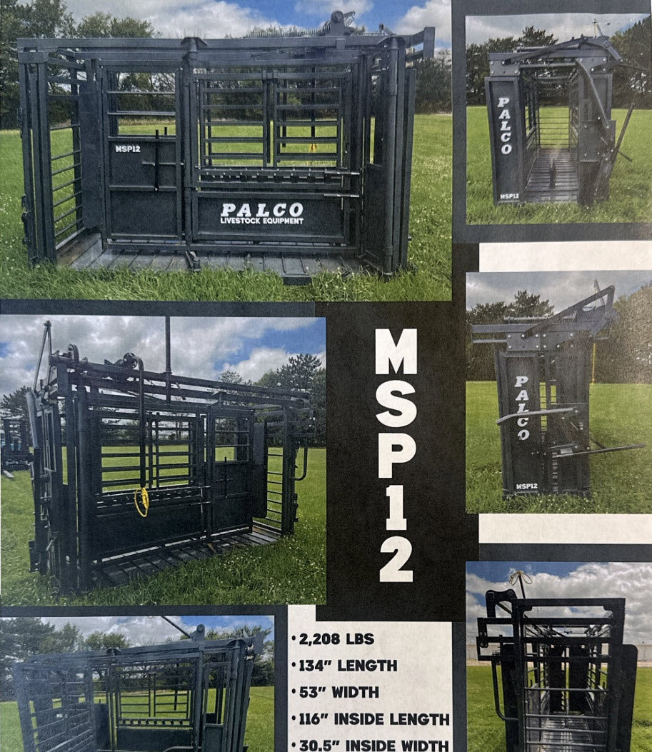 Chute, Manual 12' Steel Floor with Palp Cage PALCO – Agcare Products