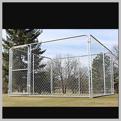 Kennel Chain Link 10x10x6 Added Brace For Large Dogs – Agcare Products