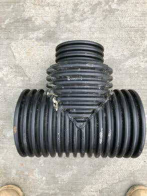 Culvert Reducer Tee 8" x 8" x 4" DW – Agcare Products