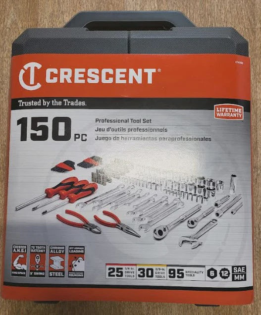 150 pc. Crescent tool set – Agcare Products