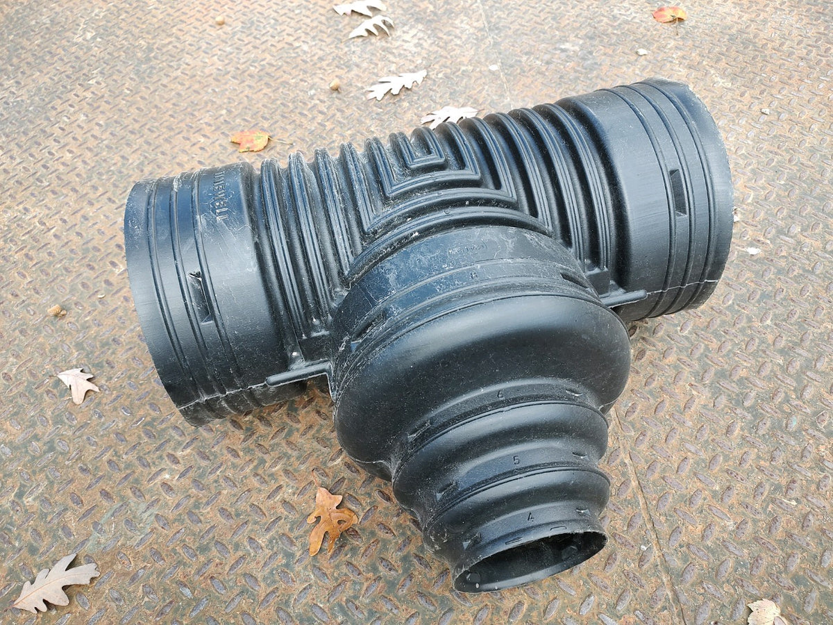 Culvert Reducer Tee 8" x 8" x 4" SW – Agcare Products