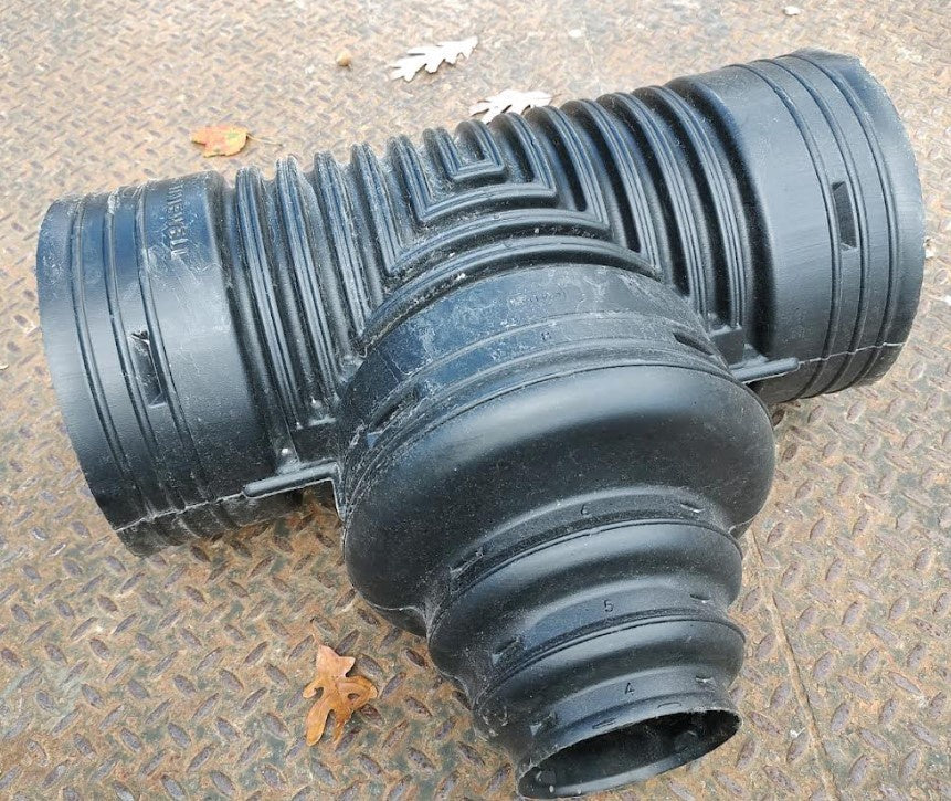 Culvert Reducer Tee 12" x 12" x 8" SW – Agcare Products