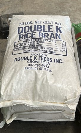 Rice Bran 50# bag – Agcare Products