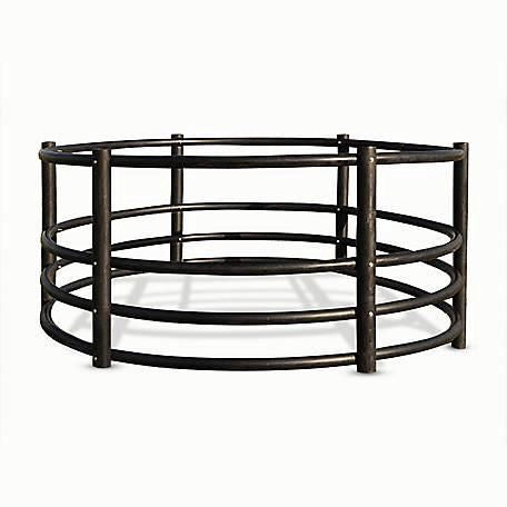 Century Poly Bale Feeder Black Original 8'x46" #1 selling hay ring ...