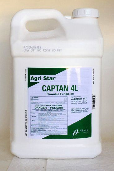 Captan 4L Fungicide 2.5 gal – Agcare Products