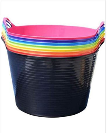 Tuff Flex Tub 12 gal Farm Animal Feeder Assorted Colors – Agcare Products